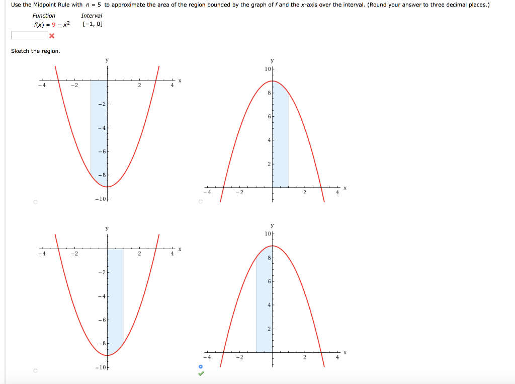 Solved Use the Midpoint Rule with n = 5 to approximate the | Chegg.com