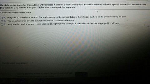 Solved Mary is interested in whether Preposition P be passed | Chegg.com