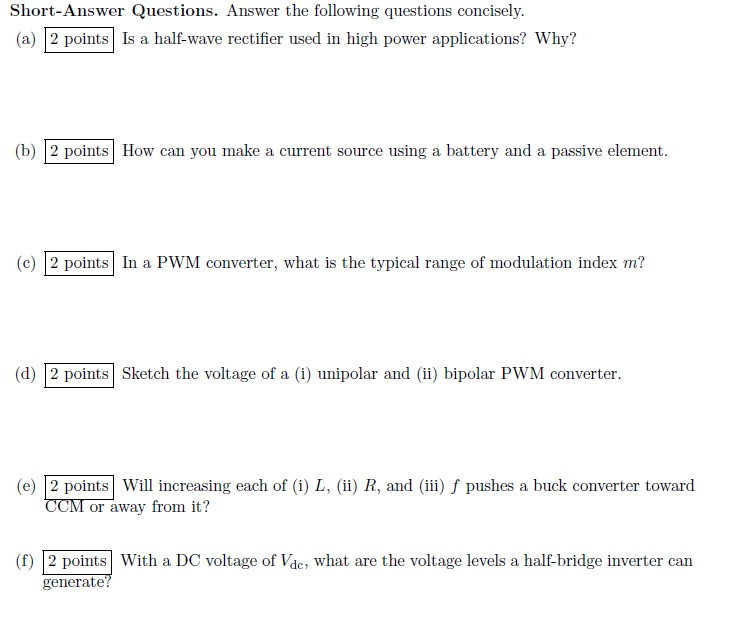 Solved (a) Is a half-wave rectifier used in high power | Chegg.com