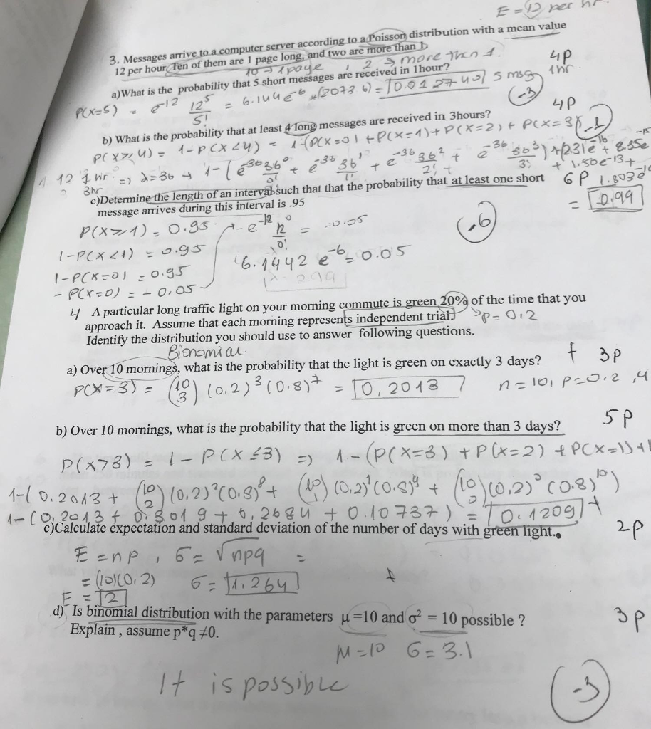 Solved Messages arrive to a computer server according to a | Chegg.com