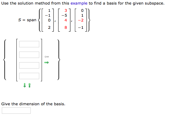 Solved Use the solution method from this example to find a | Chegg.com