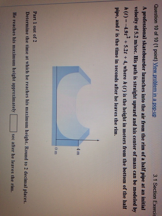 Solved Question 10 of 10 (1 point) View problem in a pop-up | Chegg.com