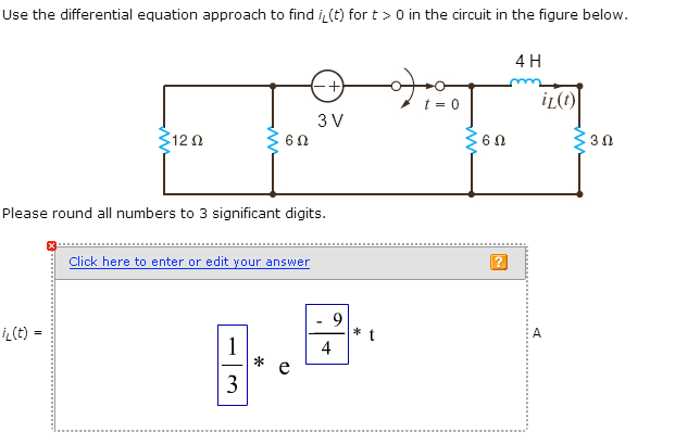 Solved Use the differential equation approach to find iL(t) | Chegg.com