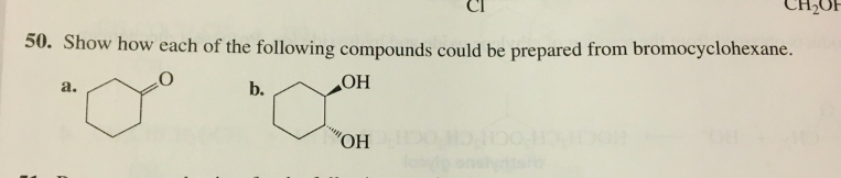Solved Show how each of the following compounds could be | Chegg.com