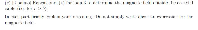 Solved 3. Co-axial cable. A co-axial cable consists of a | Chegg.com