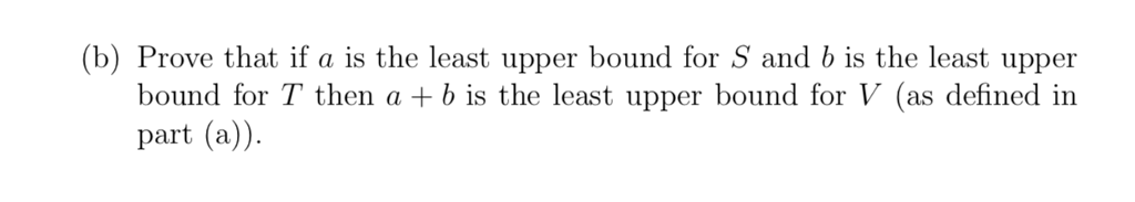 Solved 4. Let F be an ordered field, let S,T C F be nonempty | Chegg.com