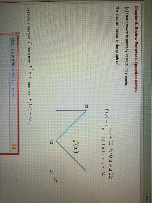 Solved Chapter 6 Review Exercises Question 082ab Your