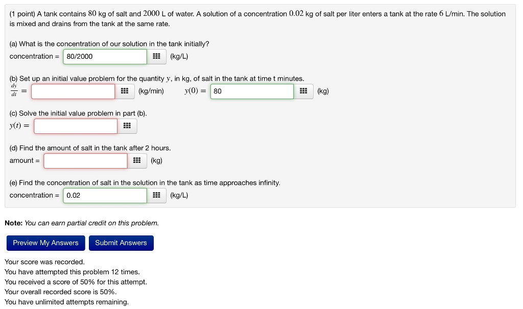 Solved Section 2 3 Modeling With First Order Problem 4