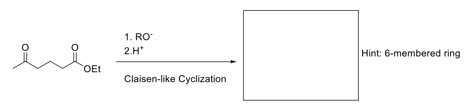 Solved 1. RO 2.H Hint: 6-membered ring OEt Claisen-like | Chegg.com