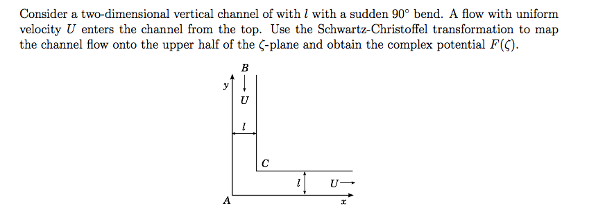 Solved Consider a two-dimensional vertical channel of with t | Chegg.com