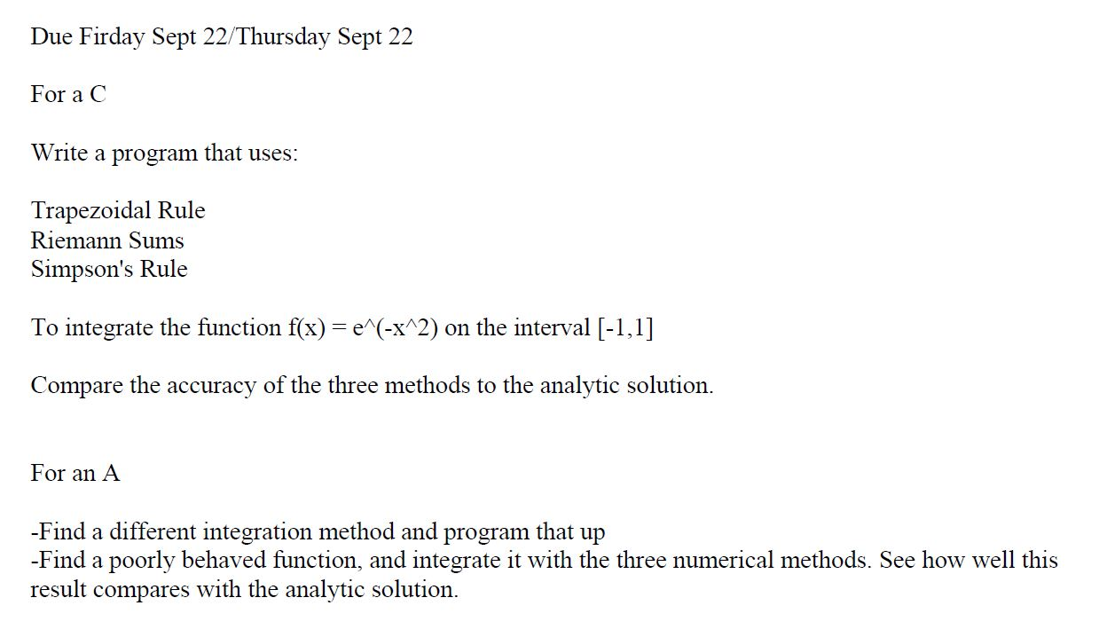 Write program in C++ The C and A are letter grades | Chegg.com