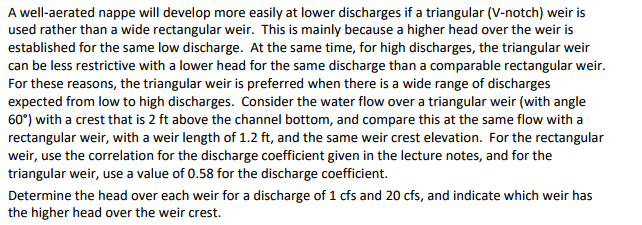 Solved A well-aerated nappe will develop more easily at | Chegg.com