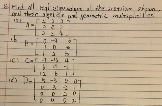 Solved own citles alu and their agebraic and enmetrlc | Chegg.com