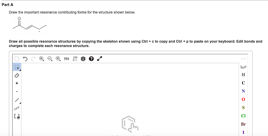 Solved Draw the important resonance contributing forms for | Chegg.com Solved Draw the important resonance contributing forms for | Chegg.com