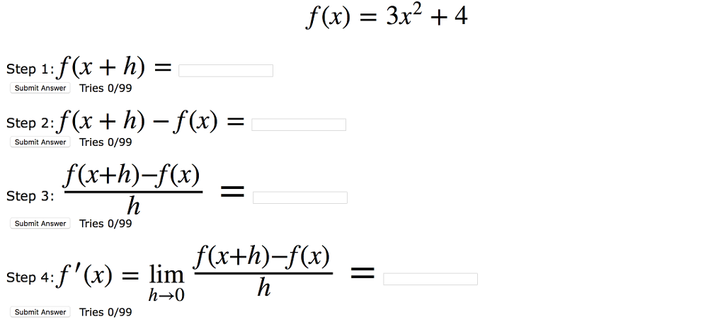 Solved Use the limit process to find the slope of the | Chegg.com