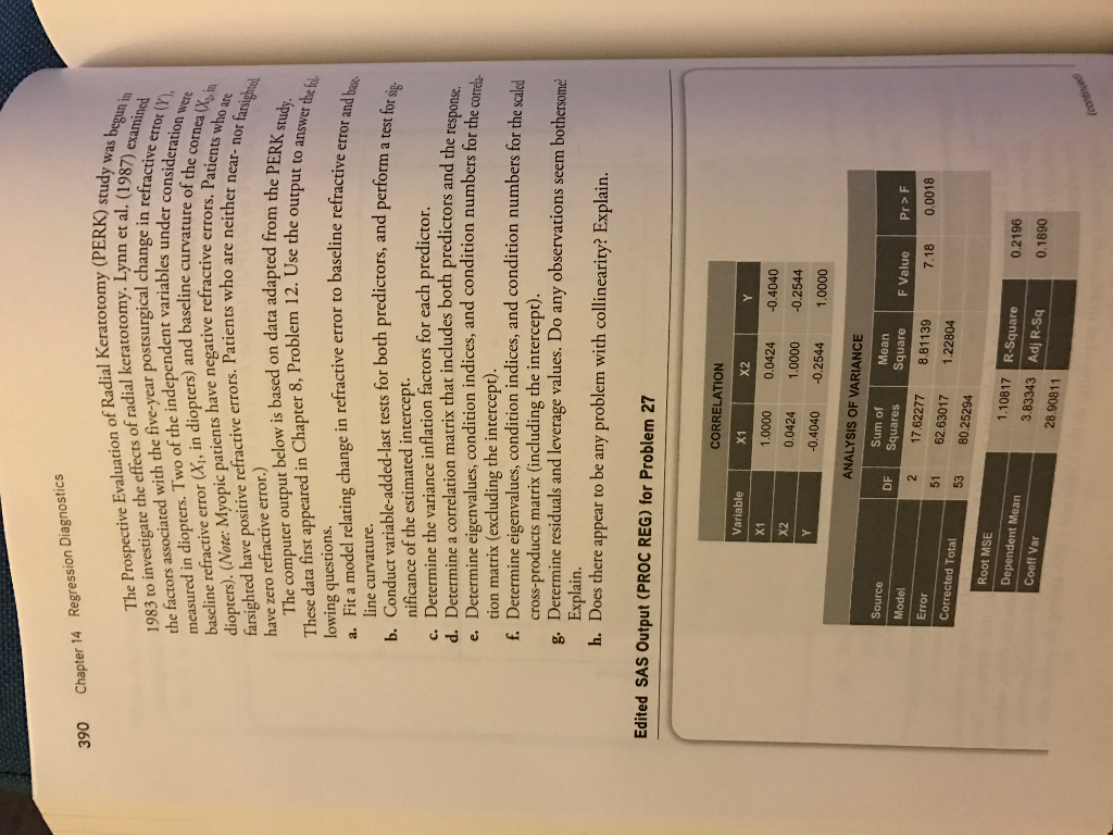 390 Chapter 14 Regression Diagnostics The Prospective | Chegg.com
