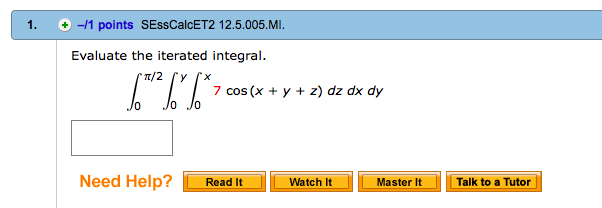 Solved Evaluate the iterated integral. Integral ^pi/2 _0 | Chegg.com