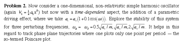 Solved Now consider a one-dimensional, non-relativistic | Chegg.com