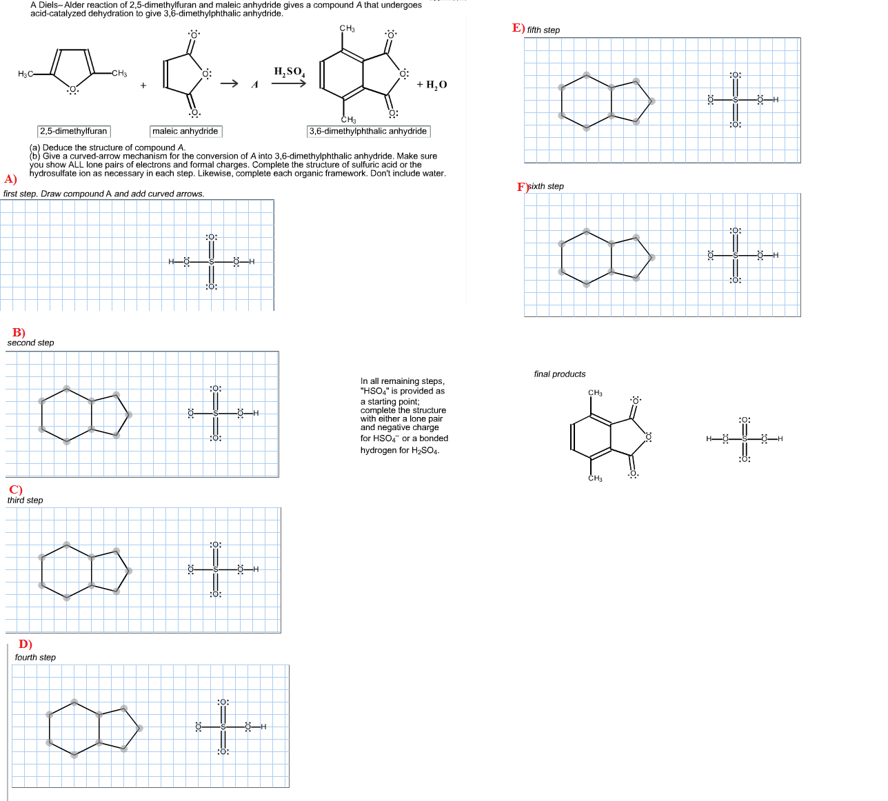Solved A Diels-Alder reaction of 2,5-dimethylfuran and | Chegg.com