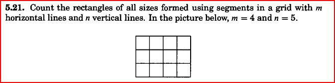 Solved Count the rectangles of all sizes formed using | Chegg.com