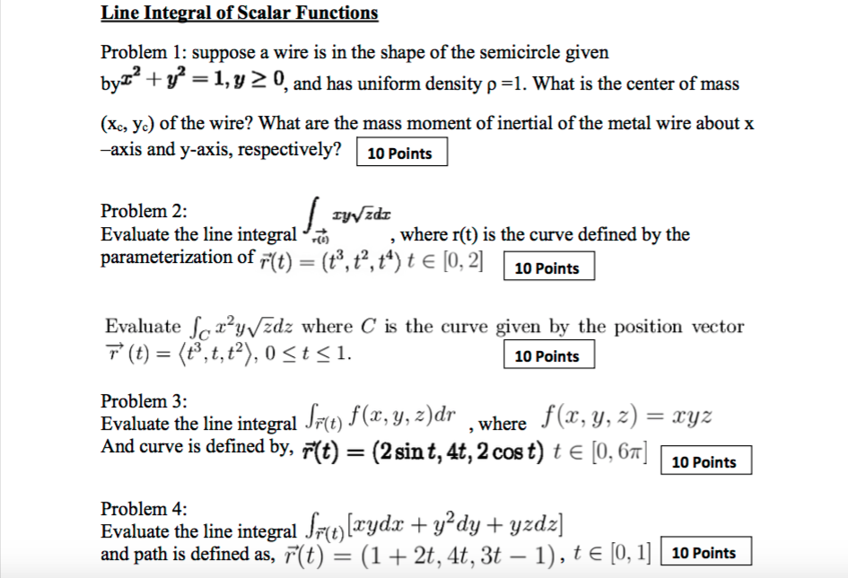 Solved Suppose a wire is in the shape of the semicircle | Chegg.com
