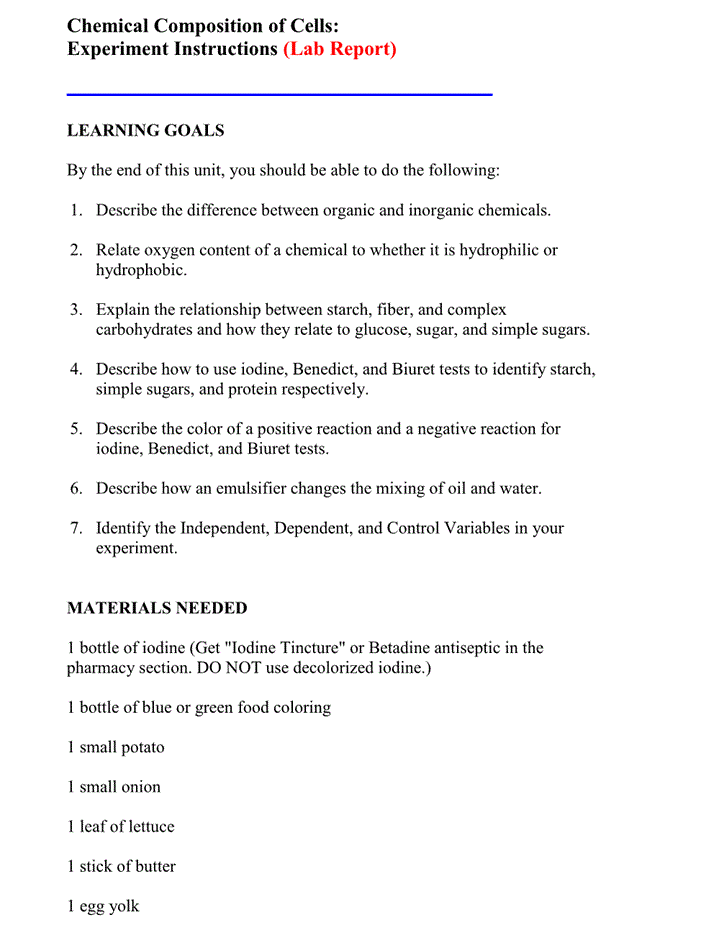 Solved Create Lab report for the following experiment. I | Chegg.com