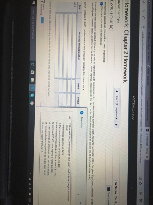 Solved The following transactions occurred for London | Chegg.com Solved The following transactions occurred for London | Chegg.com