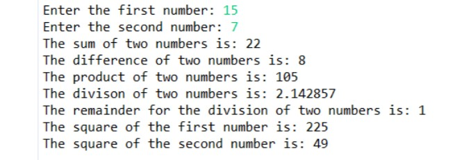 Solved Write A Java Class That Takes Two Integer Numbers As 6373