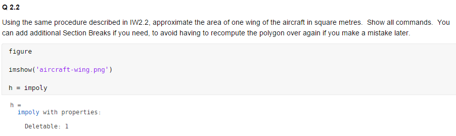 Solved Need help with matlab, I have done question 2.1, 2.2 | Chegg.com