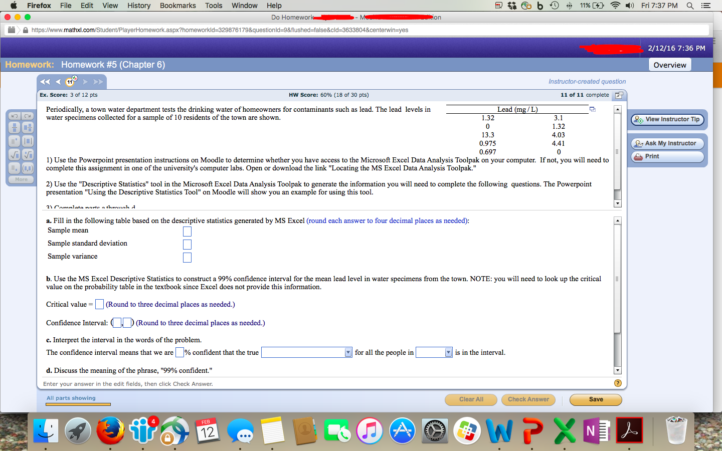 Solved File Edit View History Bookmarks Tools Window Help | Chegg.com