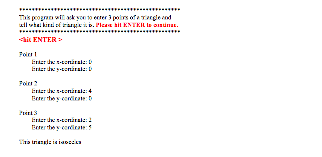 Solved C++ program should find if triangle is equilateral, | Chegg.com