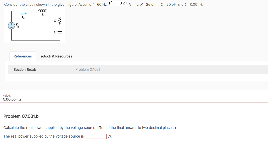 Solved Consider the circuit shown in the given figure. | Chegg.com