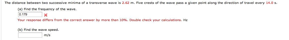 Solved The distance between two successive minima of a | Chegg.com