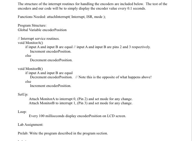 The structure of the interrupt routines for handling | Chegg.com