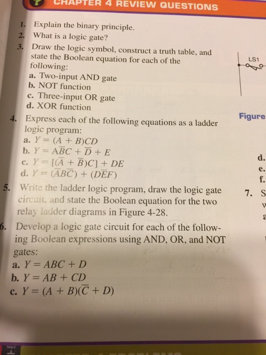 Solved Explain the binary principle. What is a logic gate? | Chegg.com