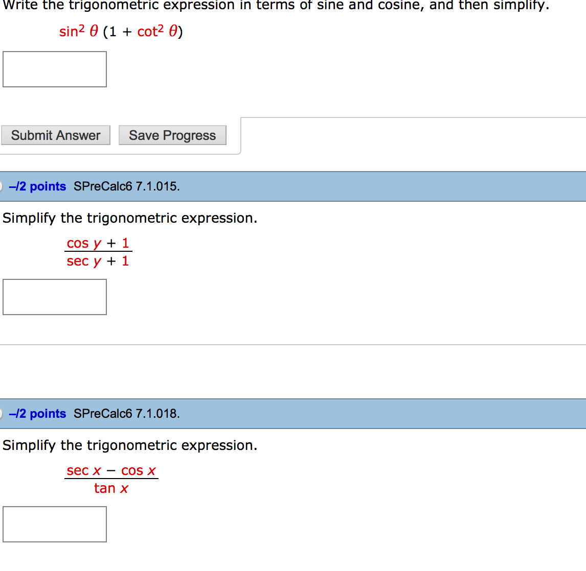 Solved Write The Trigonometric Expression In Terms Of Sine