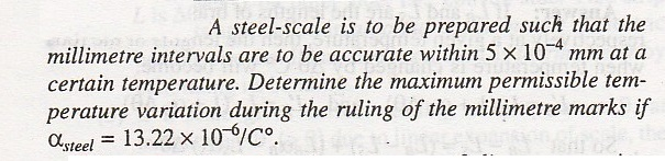 Solved A steel-scale is to be prepared such that the | Chegg.com
