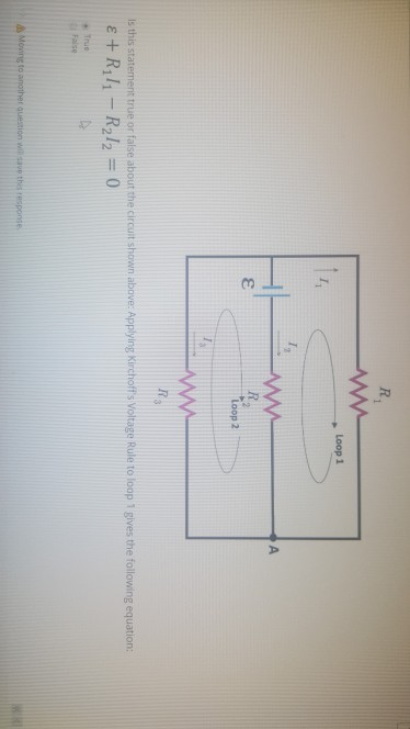 Solved Loop 1 Loop 2 Is This Statement True Or False About 