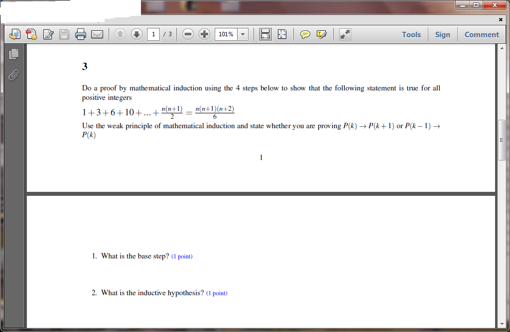 Solved Do a proof by mathematical induction using the 4 | Chegg.com