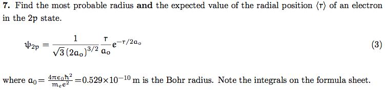 Solved Find the most probable radius and the expected value | Chegg.com