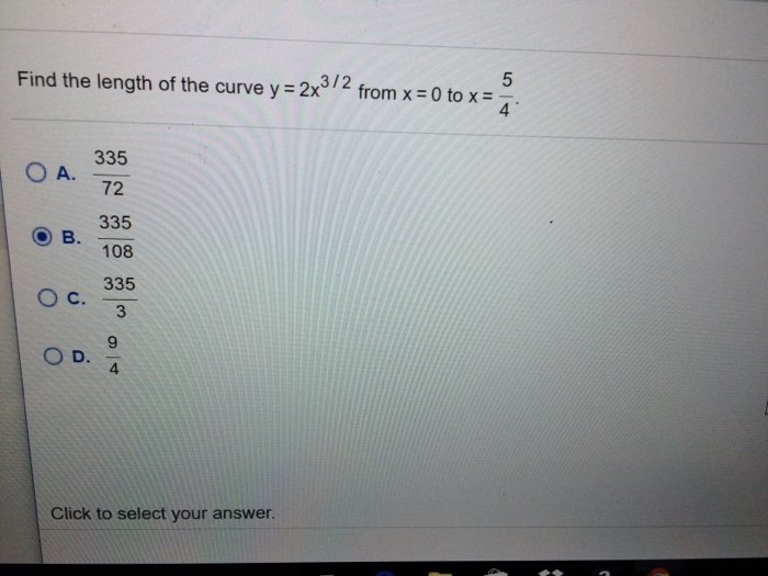 Solved Find the length of the curve y = 2^x3/2 from x = 0 | Chegg.com
