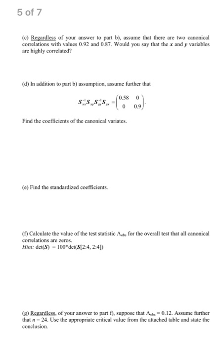 Solved 3. Consider the following covariance matrix: 100 0 0 | Chegg.com