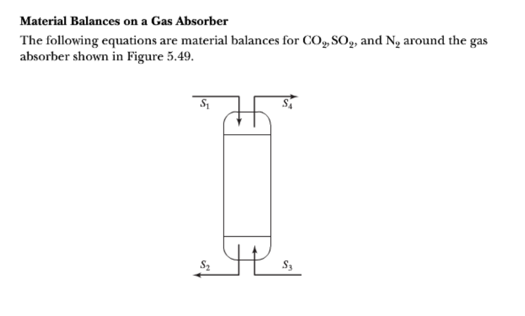 Use Microsoft Excel Stream S1 contains 99 mole % | Chegg.com
