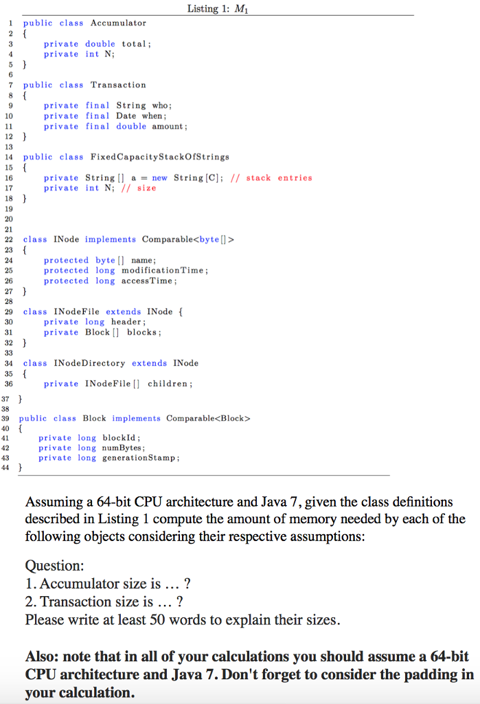 Solved 1 public class Accumulator 2 { 3 private double | Chegg.com