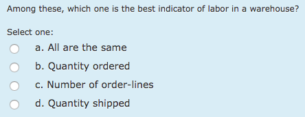 Solved From which order picking systems might automated | Chegg.com