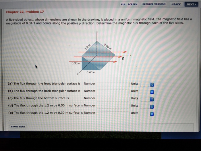 Solved A five-sided object, whose dimensions are shown in | Chegg.com