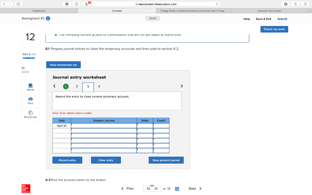 Solved I would like to know the result of step 1 through 4. | Chegg.com