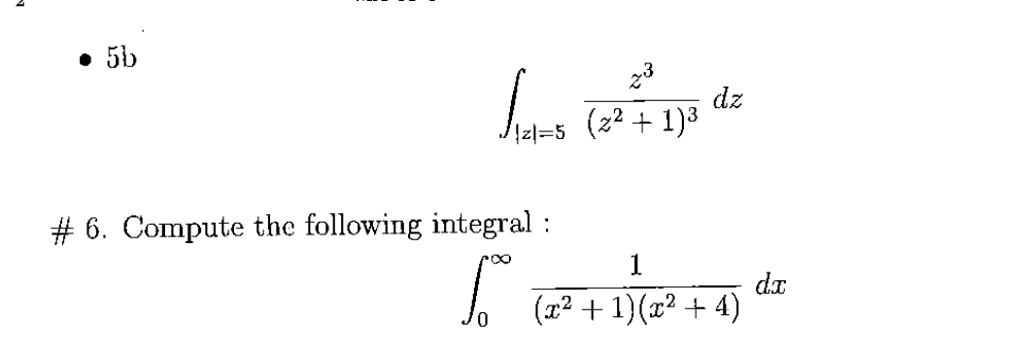 Solved Find the following integrals by the method of | Chegg.com