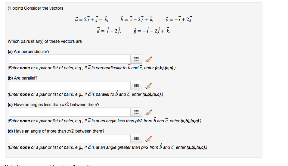 Solved Consider the vectors vector a = 2 vector I + vector j | Chegg.com