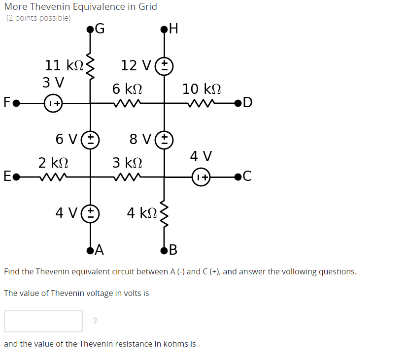 Solved Thevenin and Power Find the Thevenin equivalent | Chegg.com